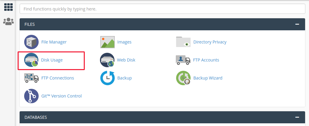 How to check disk space usage in cPanel? – QualiSpace Knowledge Base