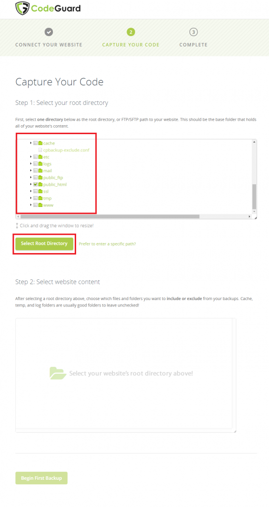 Steps to setup CodeGuard – QualiSpace Knowledge Base
