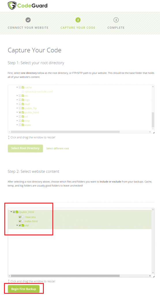 Steps to setup CodeGuard – QualiSpace Knowledge Base