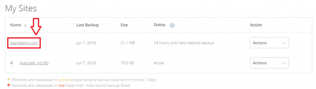 How to restore files from CodeGuard? – QualiSpace Knowledge Base