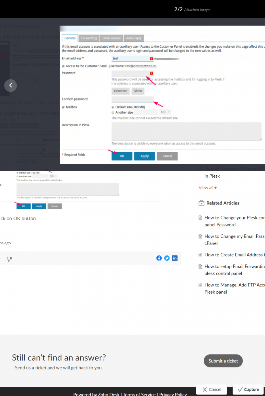 How to change email password from Plesk panel? – QualiSpace Knowledge Base